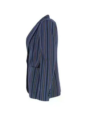 Burberry Single-breasted Striped Blazer