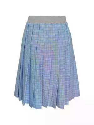 MARDI MERCREDI Pleated Midi Skirt