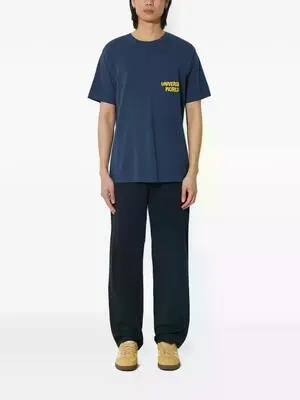 Universal Works Logo-print Chest-pocket T-shirt