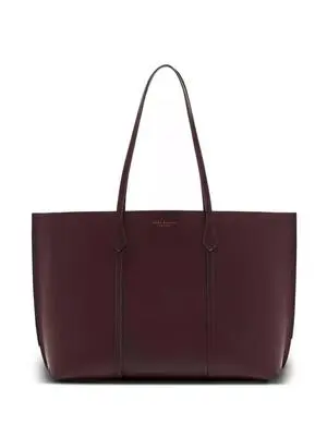Tory Burch Perry Leather Tote Bag - Red