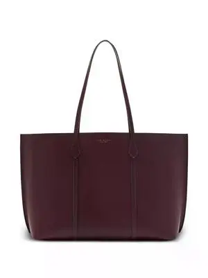 Tory Burch Perry Leather Tote Bag - Red