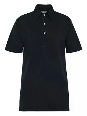 MAISON MARGIELA Three-button Cotton Polo Shirt