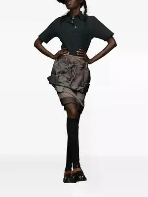 MAISON MARGIELA Three-button Cotton Polo Shirt