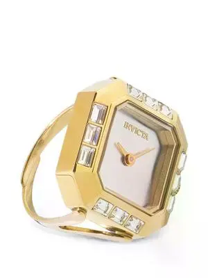 INVICTA Octagonal Crystal-embellished Watch