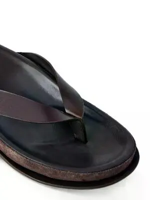 Jacquemus Les Tatannes Leather Sandals