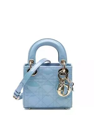 Dior Lady Micro Satchel - Blue