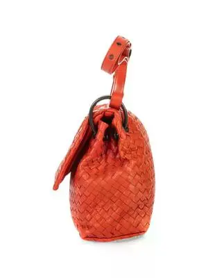 Bottega Veneta Intrecciato Weave Flap Shoulder Bag