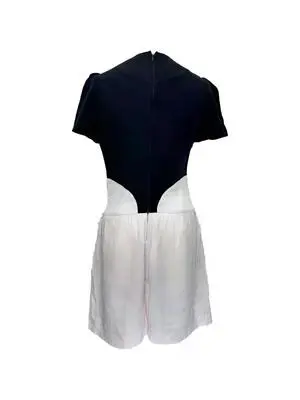 Victoria Beckham Puff-sleeve Mini Dress