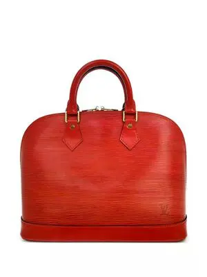 LOUIS VUITTON Epi Alma Tote Bag - Red
