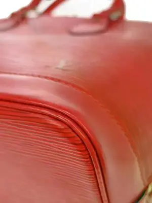 LOUIS VUITTON Epi Alma Tote Bag - Red