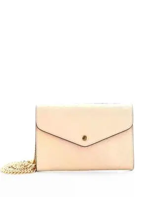 Gucci Envelope Wallet On Chain Guccissima Leather Shoulder Bag - Neutrals