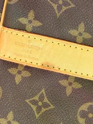 LOUIS VUITTON Keepall Bandoulière 60 Travel Bag Monogram Canvas