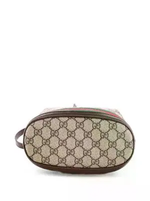 Gucci Ophidia Gg Coated Canvas Small Bucket Bag