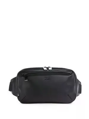 BOSS Jace Logo-lettering Belt Bag - Black