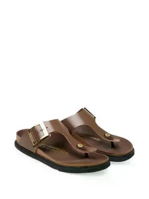 BIRKENSTOCK Gizeh T-bar Sandals - Brown