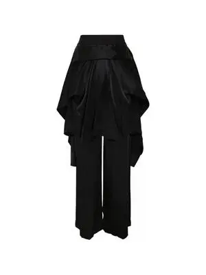 Alexander Wang Silk Charmeuse Boxer Trousers