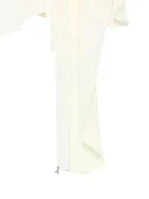 Patrizia Pepe Logo-charm Asymmetric Scarf