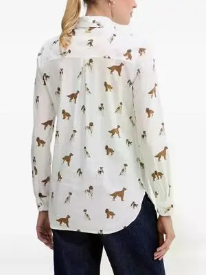 Barbour Safari Dog Print Shirt