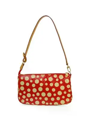 LOUIS VUITTON X Yayoi Kusama 2012 Dot Infinity Pochette Handbag