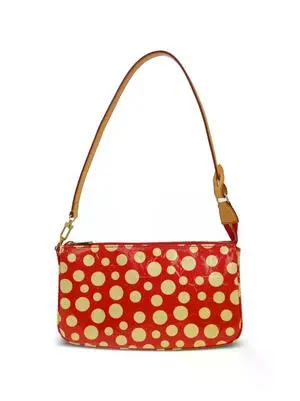 LOUIS VUITTON X Yayoi Kusama 2012 Dot Infinity Pochette Handbag