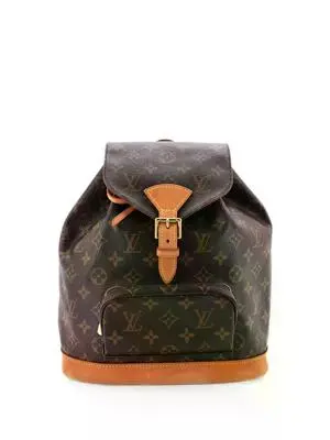 LOUIS VUITTON Montsouris Monogram Canvas Mm Backpack - Brown