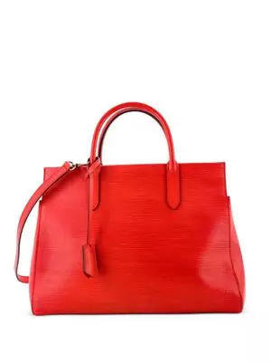LOUIS VUITTON Epi Leather Mm Satchel Handbag - Red