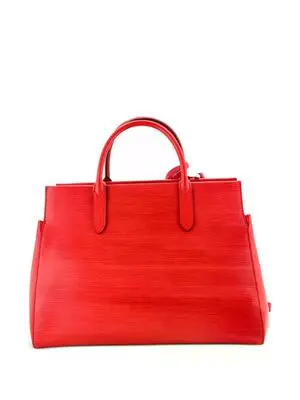 LOUIS VUITTON Epi Leather Mm Satchel Handbag - Red