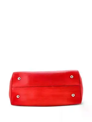 LOUIS VUITTON Epi Leather Mm Satchel Handbag - Red