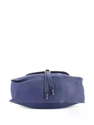 Chloé Marcie Leather Medium Satchel - Blue