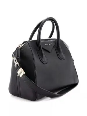 Givenchy Antigona Small Leather Satchel - Black