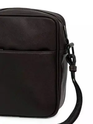 BLAUER. Embossed Logo Messenger Bag