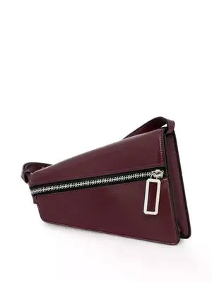Sisley Zip-detail Cross Body Bag - Red