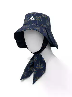 Adidas Farm Rio Palm-tree Print Bucket Hat