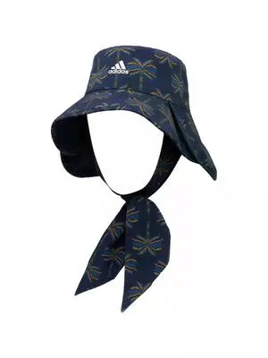 Adidas Farm Rio Palm-tree Print Bucket Hat - Blue