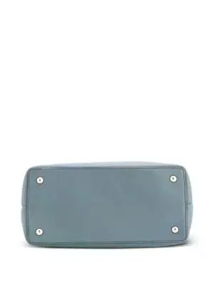 Fendi 2jours Leather Petite Satchel Bag - Green