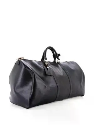 LOUIS VUITTON Keepall Epi Leather 55 Travel Bag