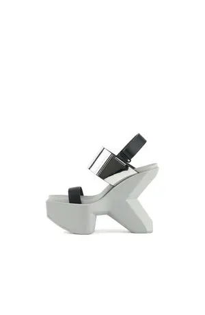 United Nude Boulder Sandal - Silver