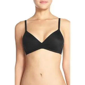 Wacoal How Perfect Wire Free T-shirt Bra - Black