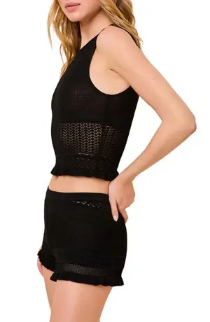 Solid & Striped The Milena Open Stitch Sweater Tank
