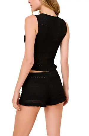 Solid & Striped The Milena Open Stitch Sweater Tank