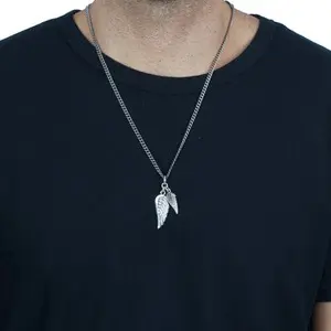 KING BABY STUDIO Double Wing Pendant Necklace