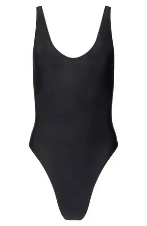 RAJ SWIM Landon Open Back One-piece Swimsuit - Black