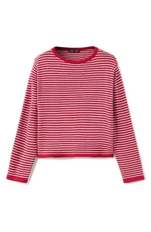 Mango Stripe Sweater - Red