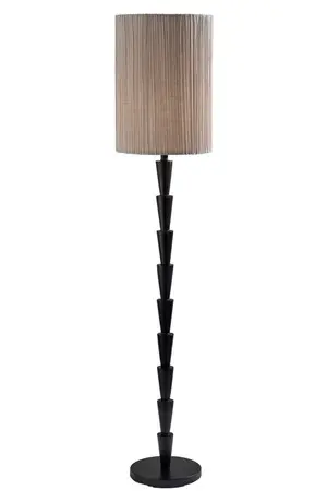 ADESSO Amos Floor Lamp - Black