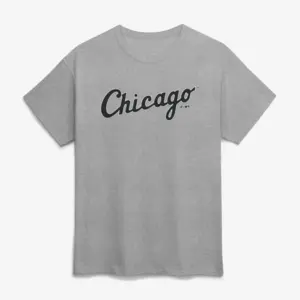 LOGO ATHLETIC Chicago White Sox Wordmark T-shirt - Heather Gray