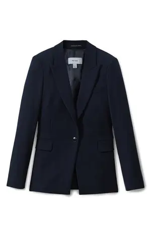 REISS Gabi Peak Lapel Blazer