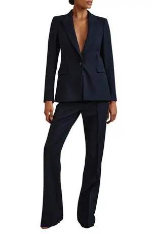 REISS Gabi Peak Lapel Blazer