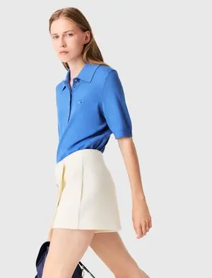 Maje Tweed Skort