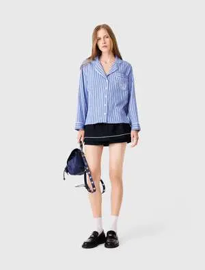 Maje Striped Shirt - Blue