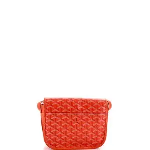 Goyard Belvedere Messenger Bag Coated Canvas With Leather Pm